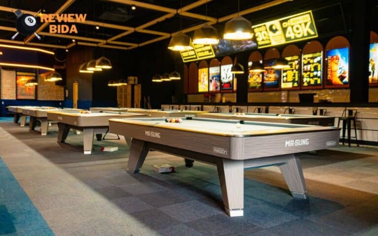 C+ Pool Hall ở Thủ Đức - Sân đấu Billiards trong không gian Cinema